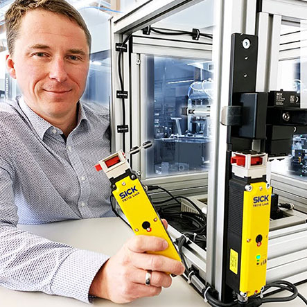 TR110 Lock safety locking device unites from SICK