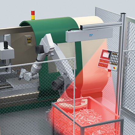 SICK automatic parts locating system with 3D vision - PLB