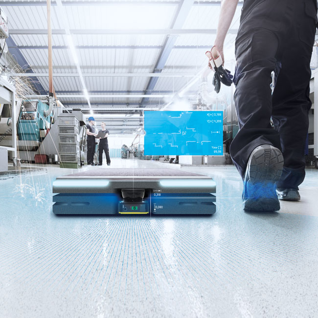 Sensor solutions for all variants of mobile robots