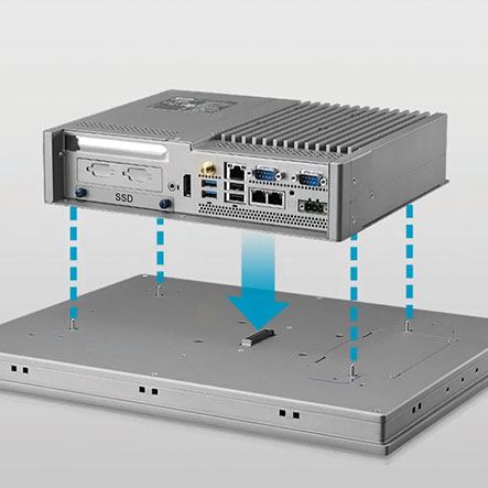 Industrial touch monitor TPC-200/500 from Advantech