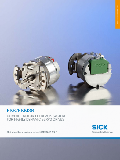 Motor feedback systems rotary Hiperface DSL® EKS/EKM36 - Sick